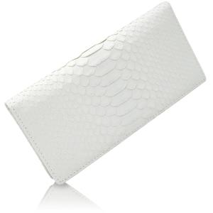 長財布 日本製財布 白蛇ラウンドファスナー長財布 100 IKI192 日本製