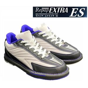 リパップエクストラ ES（ホワイト/ブラック） ハイスポーツ ボウリングシューズ / REPAP EXTRA ES :Repap-EXTRA ...