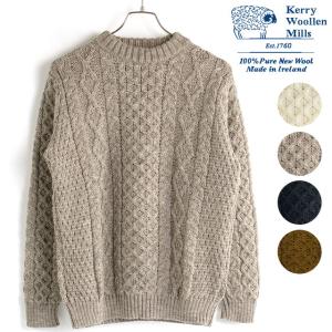 Kerrywoollenmills（ケリーウーレンミルズ） メンズ アランケーブル