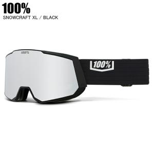 100% ワンハンドレッド SNOWCRAFT XL BLACK スノークラフトエックス