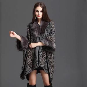 A26709 毛皮風ミンクケープ ．ファーショール ファーストール ポンチョ