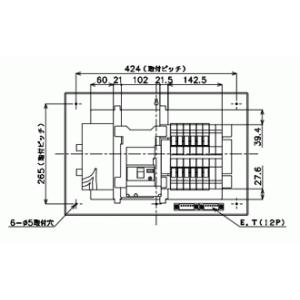 BQR34124 パナソニック 住宅分電盤 コスモパネルコンパクト21(12+4 40A) :BQR34124:タロトデンキ - 通販 ...