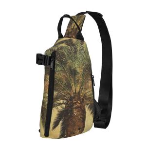 Palm Tree Tropical Sling Bag Crossbody Sling Backpack Shoulder Chest ...