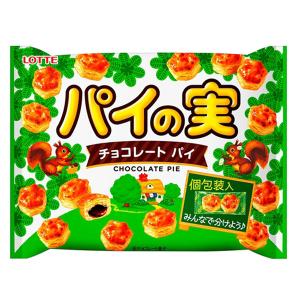 ロッテ パイの実シェアパック 124g（個包装込み） 18コ入り 2022/07/05発売 (4903333284443 ...