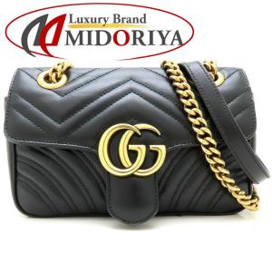 GUCCI（グッチ） 446744 GGマーモント レザーチェーンショルダーバッグ