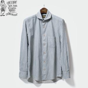 ORGUEIL（オルゲイユ） 長袖 ワークシャツ ORGUEIL Stripe Shawl