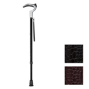 身体支持併用ホワイトステッキ アルミ製伸縮杖 / AM19-WE10（ア