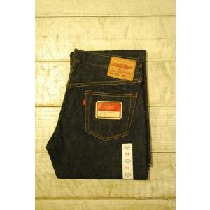 UES（ウエス） レギュラーストレート ジーンズ 14.9oz茶綿デニム 400-R
