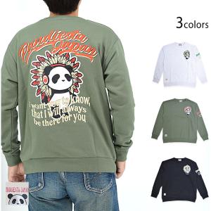 ブランドロゴジャガードクルーニット PANDIESTA JAPAN 533201 パンディ