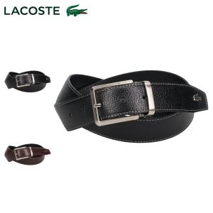 LACOSTE（ラコステ） メンズベルト ピン式 牛革 最大ウエスト約100cm