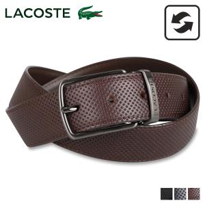 LACOSTE（ラコステ） メンズベルト ピン式 牛革 最大ウエスト約100cm