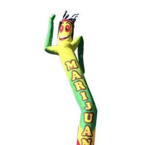 Inflatable Tube Man 18 FT Air Powered Waving Dancer Guy - Marijuana ...