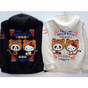 絡繰魂 HELLO KITTY コラボ カラクリダマシイ 和柄 パーカー メンズ