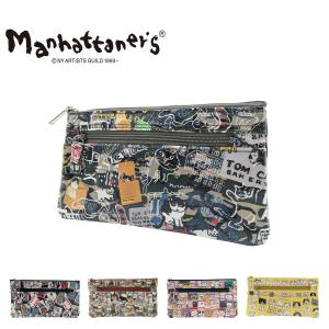 Manhattaner's マンハッタナーズ トップパース 長札入れ ラウンド