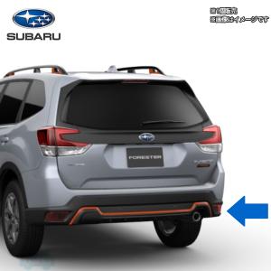 ※品薄※57734SJ340【スバル純正】【福山通運配送】リヤバンパーガード(レッドオレンジ加飾付)※樹脂製【SUBARU純正部品 ...