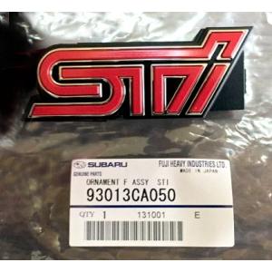 93013CA050【STI-スバル】STIオーナメント/STIエンブレム（ブラケット別売）スバル(純正) BRZ(ZC)フロント用※メール便 ...