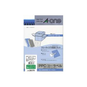 エーワン 28762 PPC（コピー）ラベル 紙ラベル A4判 ノーカット 500