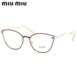 miu miu（ミュウミュウ） 眼鏡 VAU1O1/16K1O1 スクエア サーモント