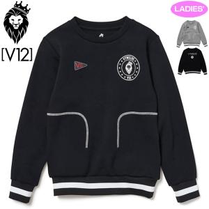 V12（ヴィ・トゥエルヴ） ゴルフ レディース モックネック 長袖シャツ