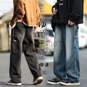 ARCADE（アーケード） デニムパンツ メンズ クラッシュダメージ加工 多