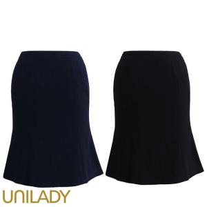 21・23号 タイト スカート 事務服 U9336 ウエスト後ろゴム ストレッチ