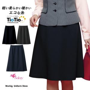 おもてなし 事務服 制服 フォーク ヌーヴォ nuovo 脇ゴム片プリーツ