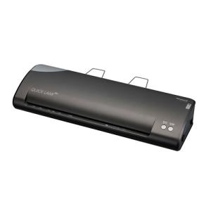 ナカバヤシ【2本ローラー】パーソナルラミネータ クイックラミR2 A4 ライトグレー NQL-R2A4LG【100μm・150μmフィルム対応 ラミネーター】 ナカバヤシ パーソナルラミネータ クイックラミR2 A4 2本ローラー