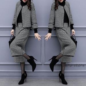 セットアップ レディース 秋 40代 コーデ フォーマル アウター コート