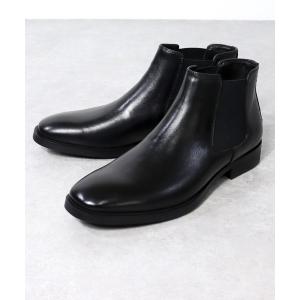 SHIPS（シップス） ブーツ SHIPS: スパニッシュ カーフ サイドゴア