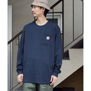 Carhartt（カーハート） アメリカンスクリプト 長袖 Tシャツ メンズ