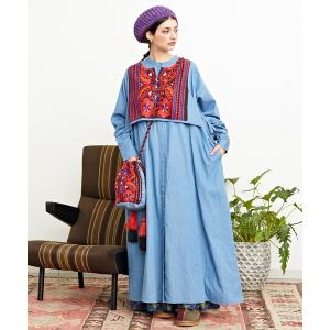 欧州航路 ワンピース 「欧州航路」ウクライナ伝統刺繍 クヴィトカ