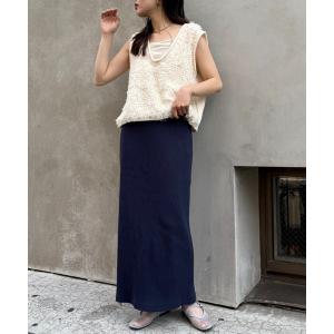 美品 SINME シンメ コットン×リネン Uネックワンピース 美品 SINME シンメ コットン×リネン Uネックワンピース