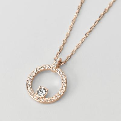 スワロフスキー SWAROVSKI ペンダント 5202446 CREATIVITY PENDANT CIRCLE WHITE ROSE ...