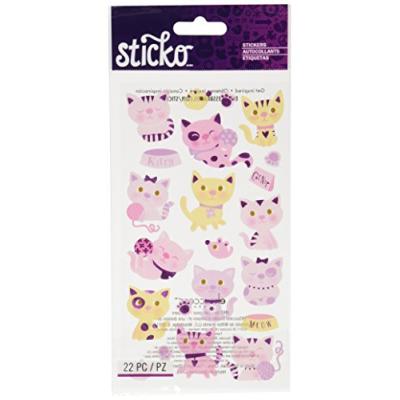 Sticko E5200815 Sticko Classic Stickers-Kitty Cats 並行輸入 - 最安値・価格比較 ...