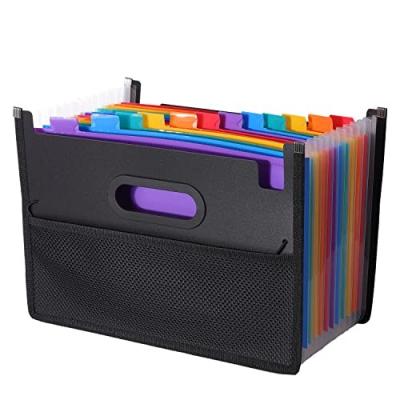 DoocliB ドキュメントファイル A4タテ ドキュメントスタンド 13ポケット ジャバラファイル 色別ファイリング 区分けラベル付き ファイル 大容量 自立型 - 最安値・価格比較 ...