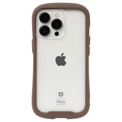 Hamee iPhone 13 Pro iFace Reflection 強化ガラスクリア スマホケース 41-943885（ブラウン） iFace iFace Reflection ...