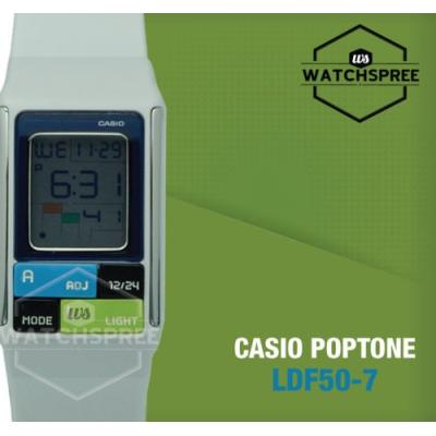 カシオ ポップトーン 海外モデル LDF-50-7 レディースウォッチ - 最安値・価格比較 - Yahoo!ショッピング｜口コミ・評判からも探せる