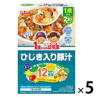 グリコ 江崎グリコ1歳からの幼児食 ひじき入り豚汁 170g （85g × 2） 1セット （5個） ベビーフード 離乳食 1歳からの幼児食 離乳食、ベビーフード - 最安値・価格比較 ...