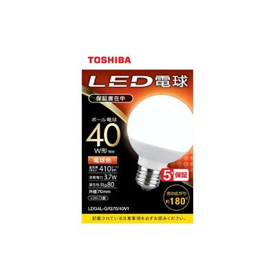 NVC Lighting 電球形LEDランプ LDG4L-G/G70/40V1 （電球色） LED電球、LED蛍光灯 - 最安値・価格比較 - Yahoo!ショッピング｜口コミ・評判からも探せる