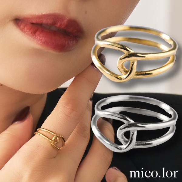 指輪 レディース ステンレス リング 選択可 銀色 金色 サージカルステンレス316L  金属アレルギー対応  メンズ プチプライス おしゃれ シルバー ゴールド  かゆくならない ピンキー 送料無料