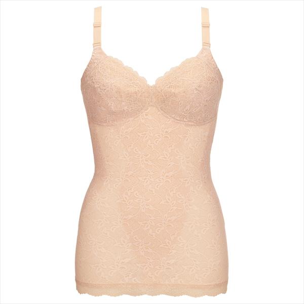 型番：10205999ブランド：トリンプ商品名：ボディコンシェルジェ　５１７　カップ付きボディシェイパー　ＴＲ５１７ＢＳ２カラー：M001ベージュ