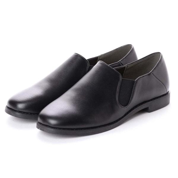 型番：5515ブランド：リバティドール商品名：★マニッシュスリッポンシューズ★5515カラー：ブラック/ブラックエナメル調