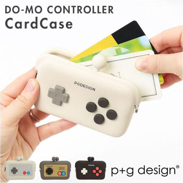 型番：domogameブランド：バックヤードファミリー商品名：pgdesign ピージーデザイン DO-MO CONTROLLER カードケースカラー：チャコールグレー/ホワイトグレー/ブラック/グレー