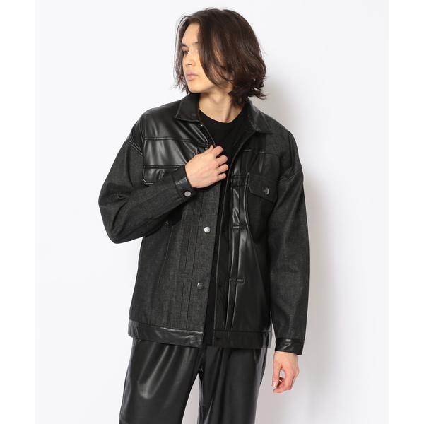 型番：7851220041ブランド：ビーセカンド商品名：LUSOR（ルーソル）Ecoleather G JKT エコレザーGジャケットカラー：ブラック