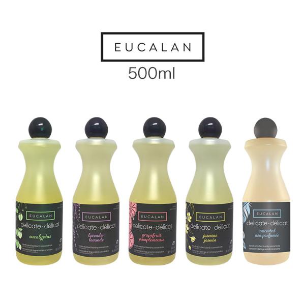 型番：eucalan-500ブランド：アンテシュクレ商品名：eucalan｜ユーカラン EUCALAN デリケート素材専用エコ洗剤 全5種 500mlカラー：ユーカリ/ラベンダー/グレープフルーツ/ジャスミン/ナチュラル