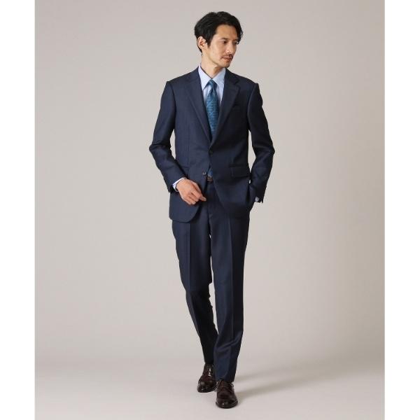 型番：93161007ブランド：タケオキクチ商品名：シャイニーシャークピンヘッド スーツ3ピース対応可カラー：チャコールグレー（０１４）/ダークネイビー（０９４）/グレー（０１３）/ブラウン（０４３）