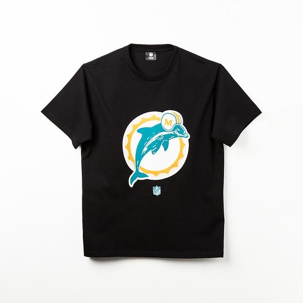 型番：02453521003ブランド：5351プール・オム商品名：【5/】NFL DOLPHINS T シャツカラー：ブラック/グリーン
