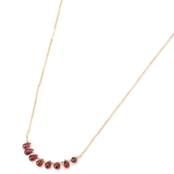 型番：10224716411ブランド：アガット商品名：＜ Eva Hanusova for agete （エヴァハヌソヴァフォーアガット）＞ネックレスカラー：レッド