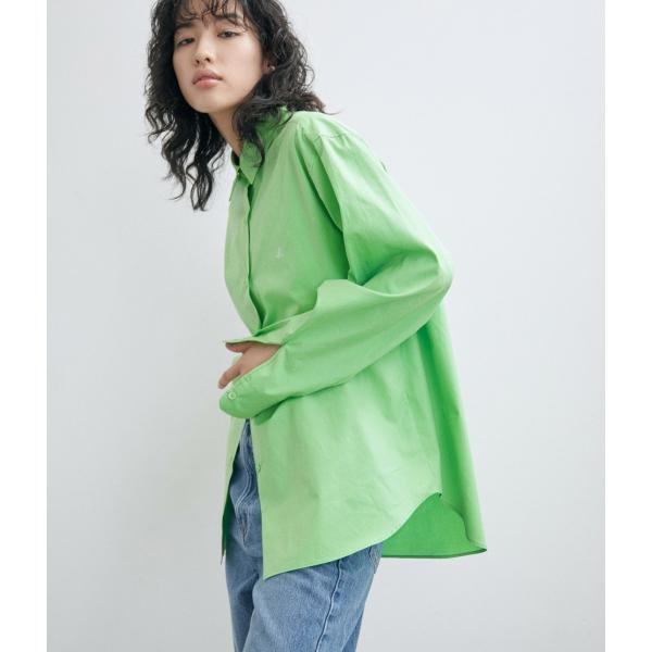 型番：EUH33100ブランド：アダムエロペ商品名：【agnes b. pour ADAM ET ROPE'】CHEMISE GARCONカラー：グリーン（３０）/ブルー（４４）/ピンク系（６５）