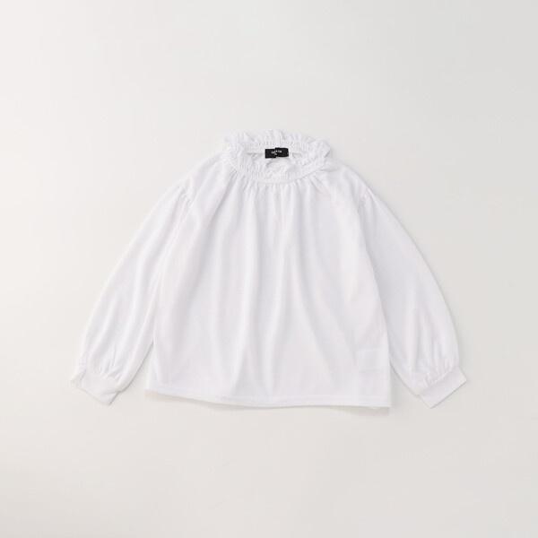 型番：98-17CC15-203ブランド：コムサイズム商品名：シャーリングブラウス(100-130cm)カラー：ホワイト
